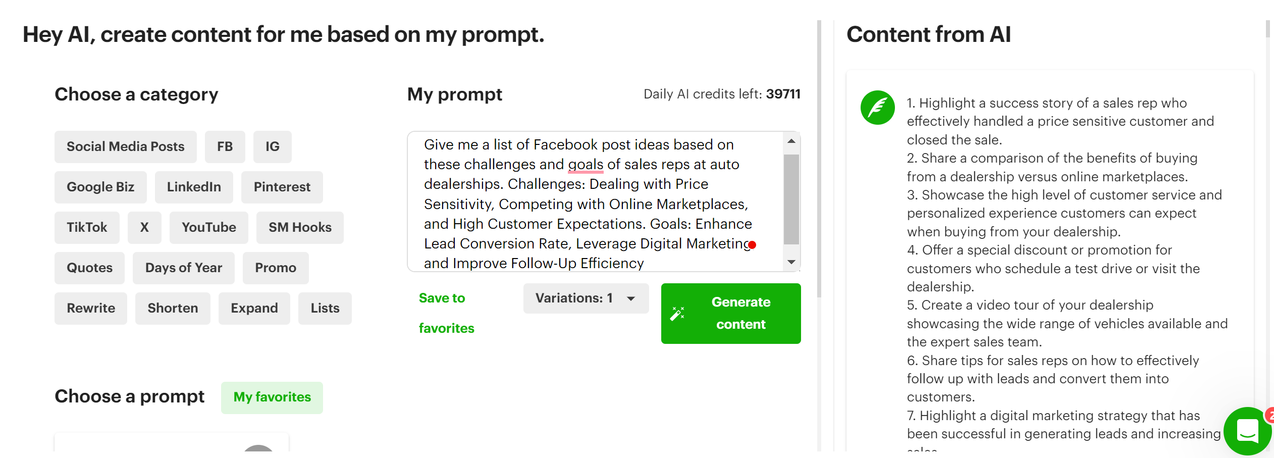 AI Facebook Post Generator (Create Posts in 4 Steps)